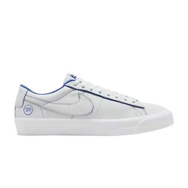 Nike Grant Taylor X Zoom Blazer Low Pro Gt Sb 'fine China' Sneakers - White
