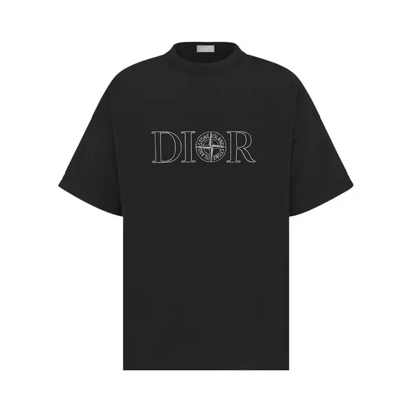 Dior X Stone Island T-shirt - Black