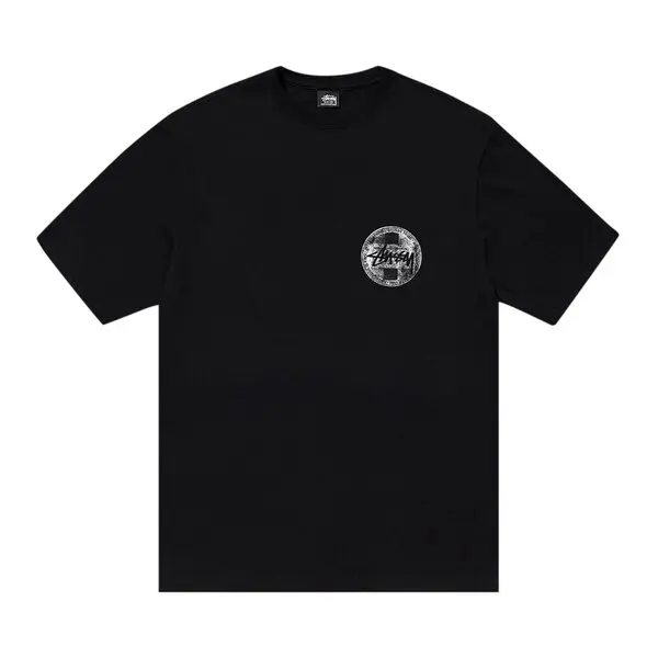 StÜssy Dot Stamp Tee - Black