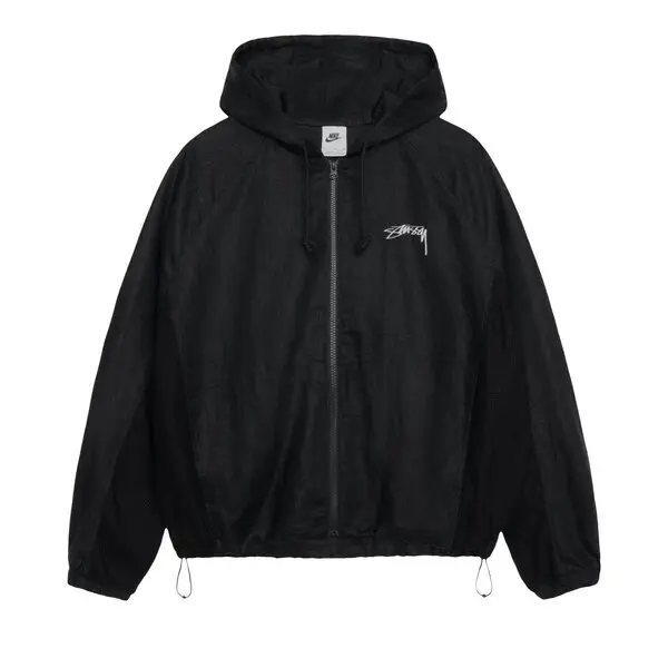 Nike X Stussy Linen Shell Jacket - Black