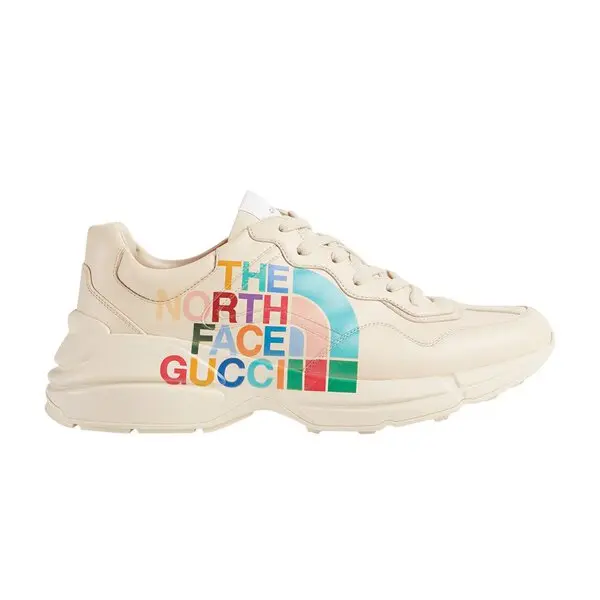 Gucci The North Face X Rhyton Sneakers - Cream