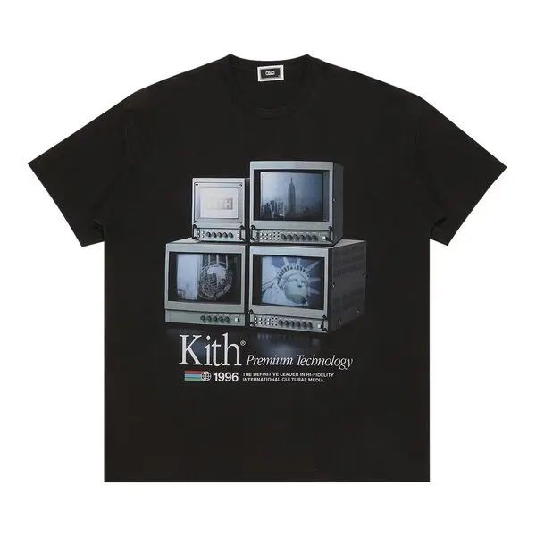 Kith Premium Technology 1996 Vintage Tee - Black