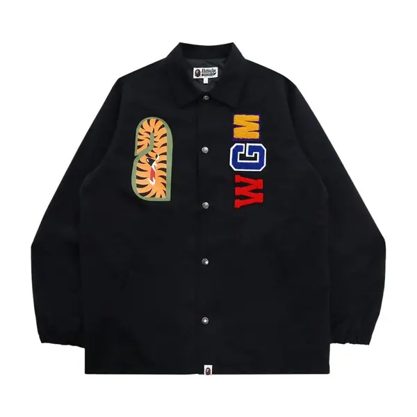 格安アウトレット価格 A BATHING APE SHARK COACH JACKET XXL 【公式通販】