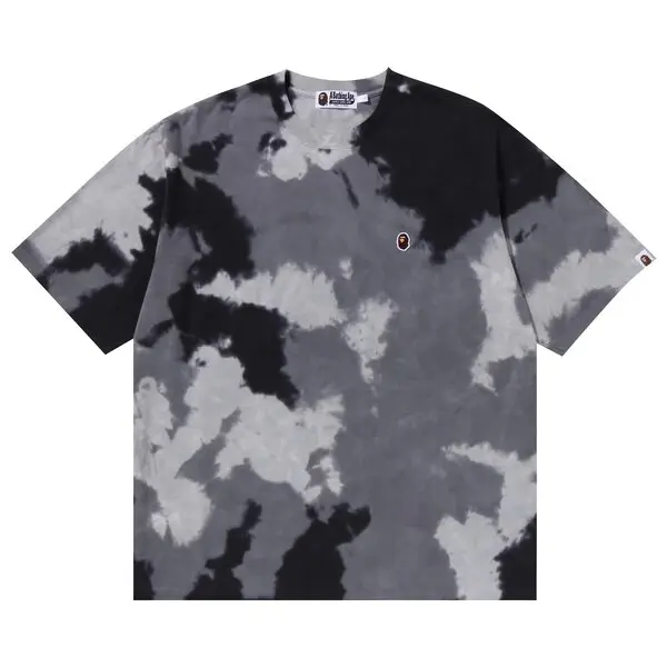 A BATHING APE Chusen One Point Relaxed Fit Tee - Black