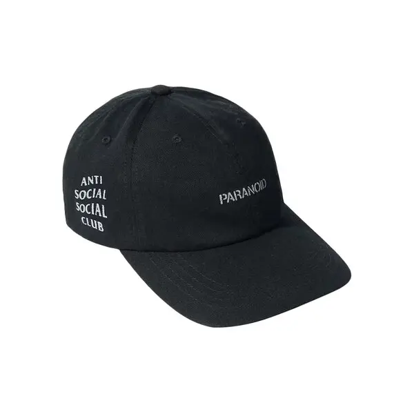 ANTI SOCIAL SOCIAL CLUB X Undefeated Paranoid Cap - Black