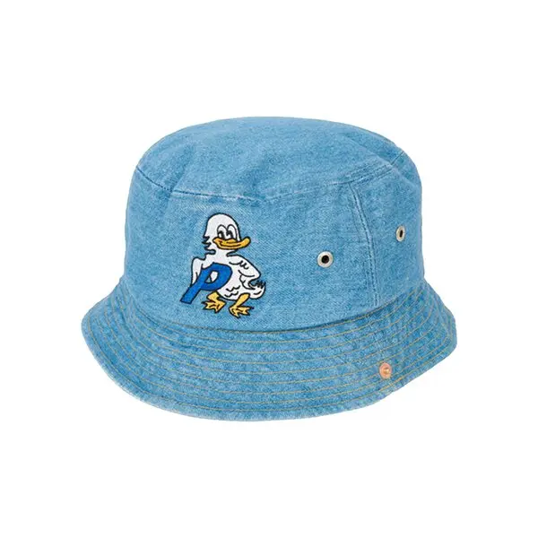 PALACE Duck Denim Bucket Hat - Blue