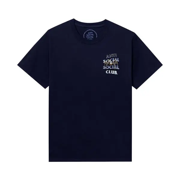 ANTI SOCIAL SOCIAL CLUB Crawl To Me Tee 'navy - Blue