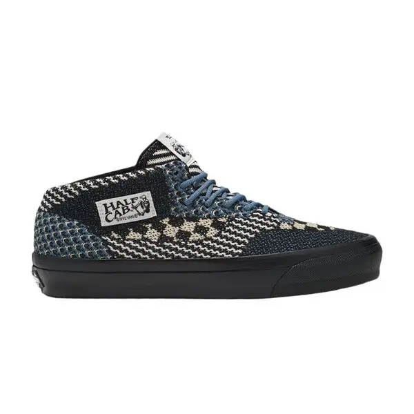 VANS Half Cab Engineered Knit Sneakers - Black
