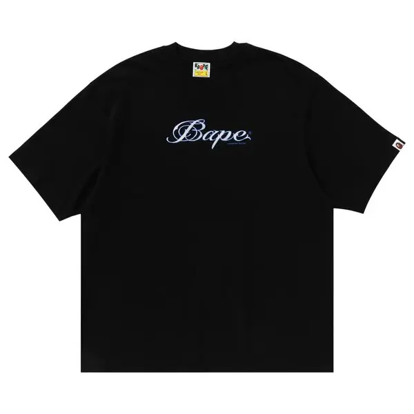 A BATHING APE Logo Relaxed Fit Tee