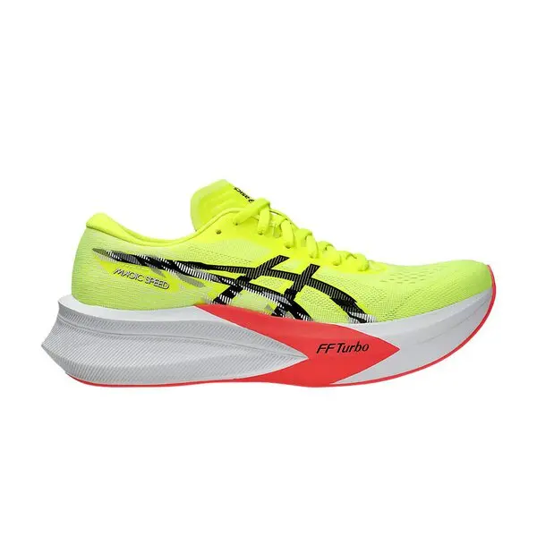 Asics Magic Speed 4 Athletic Sneakers - Yellow