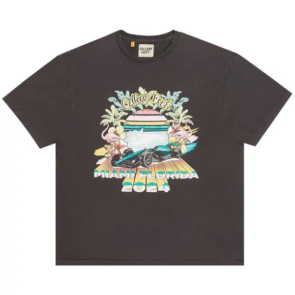 GALLERY DEPT. Auction Tee 'vintage - Black