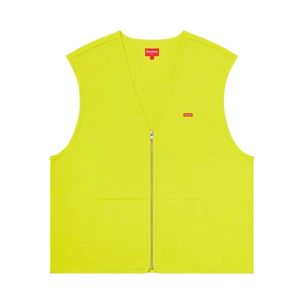 Supreme Zip-up Vest - Green