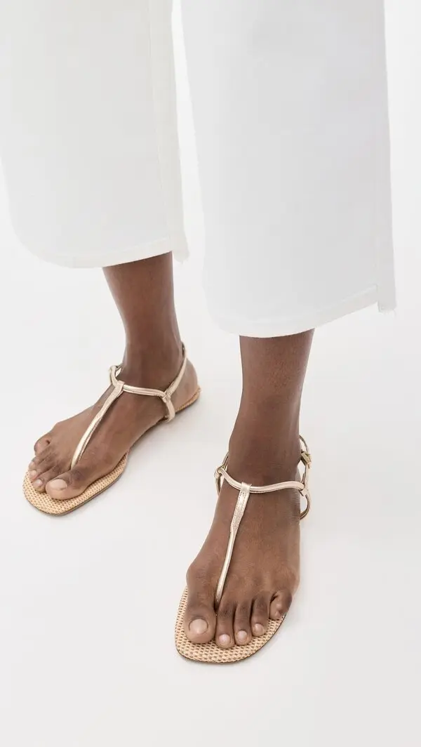 Schutz Elsha Sandals - Platina
