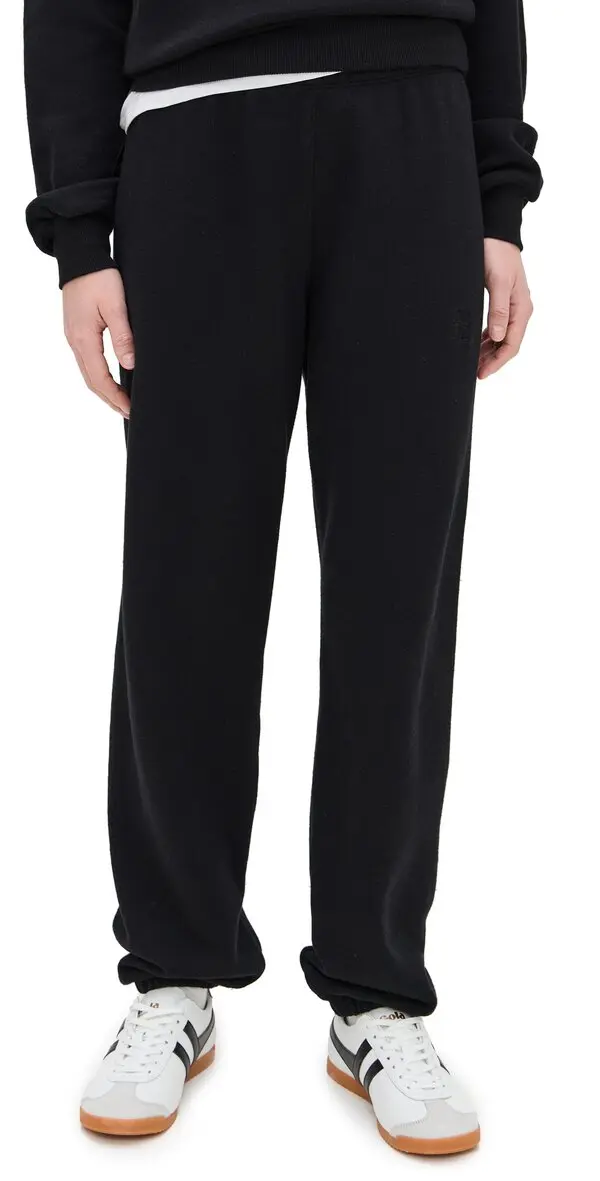 Eterne Classic Fleece Sweatpants - Black