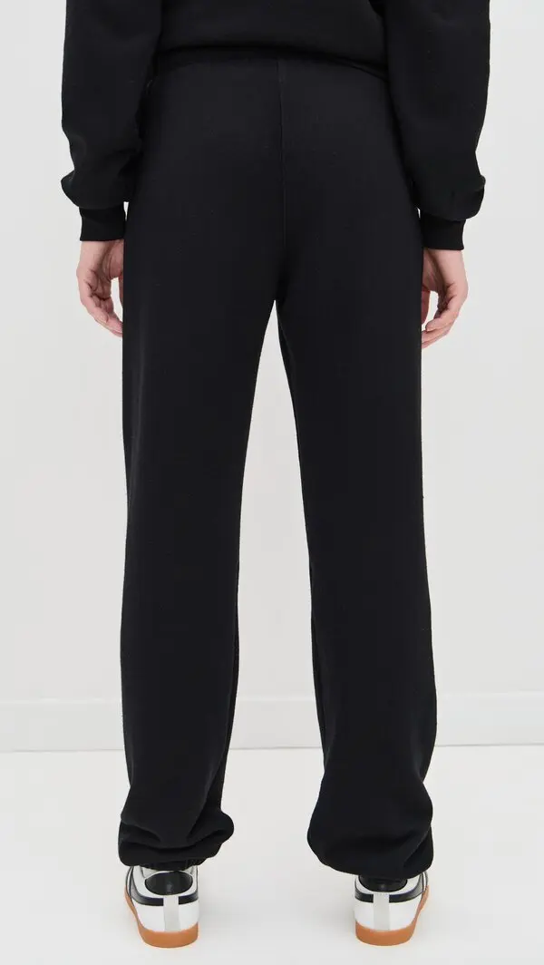 Eterne Classic Fleece Sweatpants - Black