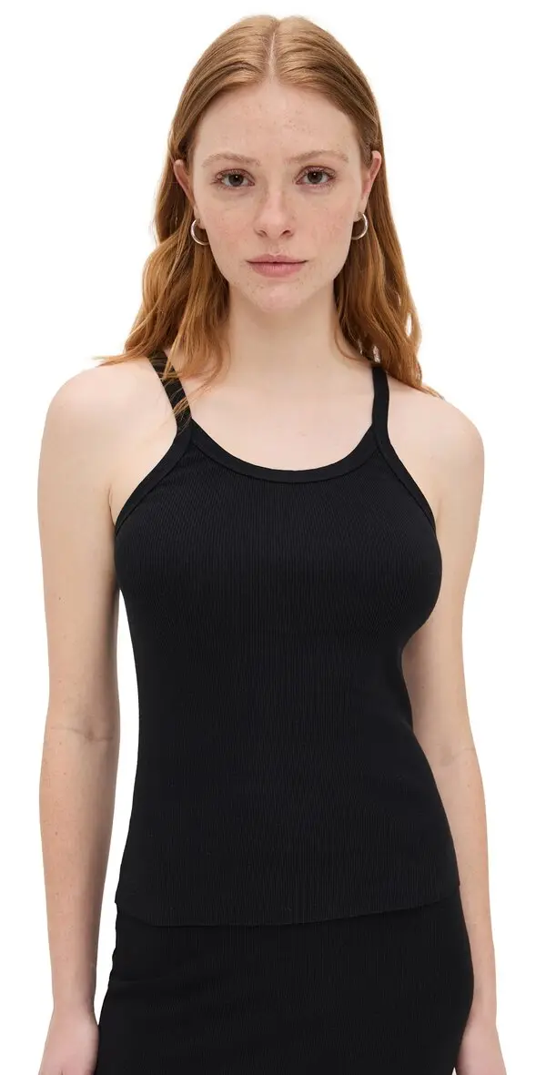 Eterne Rib Tank - Black