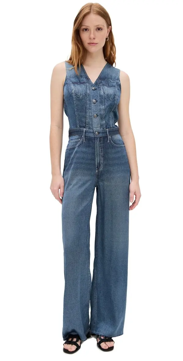 Rag & Bone Miramar Sleeveless Jumpsuit - Avalon