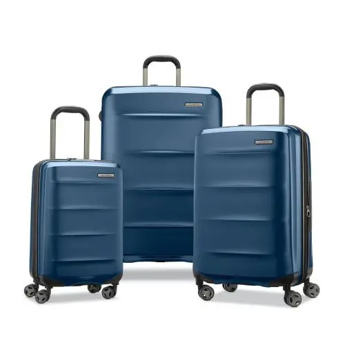 SAMSONITE Octiv 3-piece Hardside Spinner Luggage Set - Blue Denim