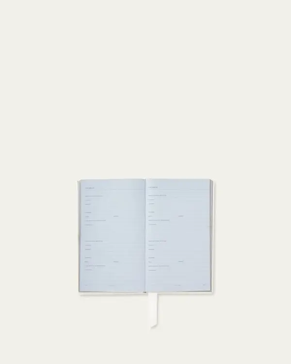 Smythson Say I Do" Soho Wedding Planner In Panama Leather