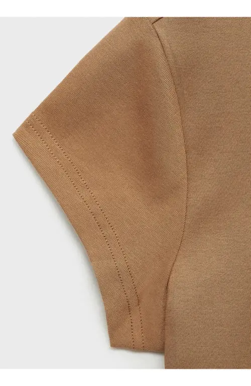 Mango Fitted Crewneck T-shirt