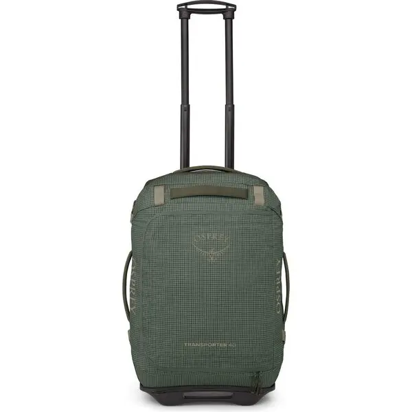 OSPREY Transporter 40-liter Wheeled Duffle - Pine Leaf/earl Grey