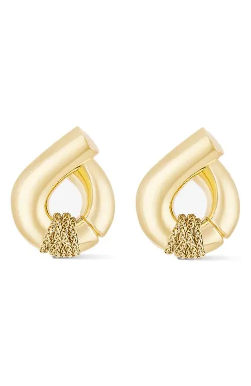 TABAYER Oera Chain Hoop Earrings
