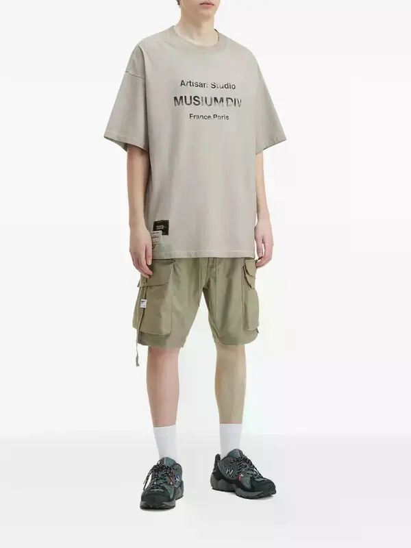 MUSIUM DIV. Graphic-print Oversized T-shirt