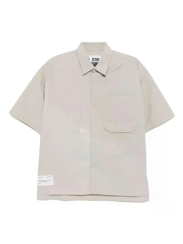 Izzue Button-up Shirt - Grey