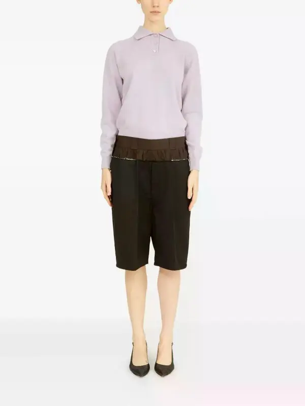MAISON MARGIELA Layered Shorts - Brown