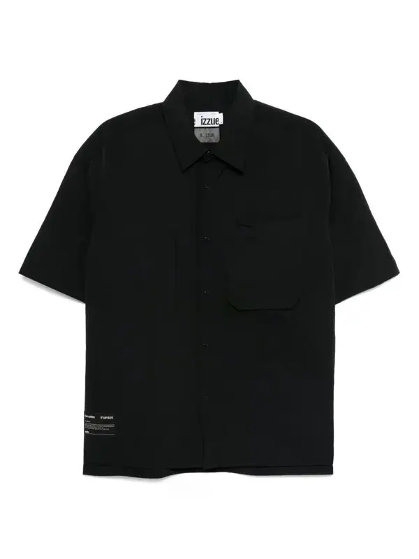 Izzue Button-up Shirt - Black