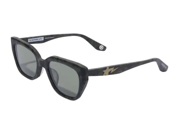 A BATHING APE Sunglasses - Green