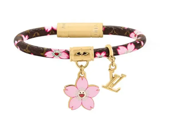 LOUIS VUITTON X Takashi Murakami Cherry Blossom Bracelet - Sakura Brown