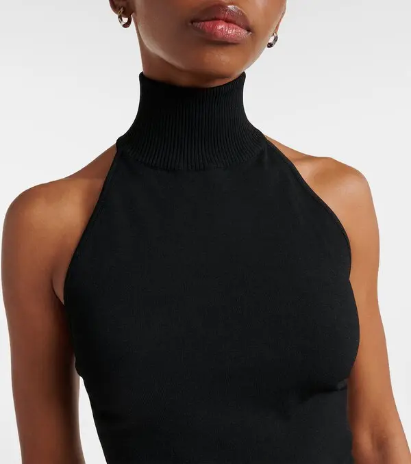 Max Mara Apogeo Knitted Turtleneck Bodysuit