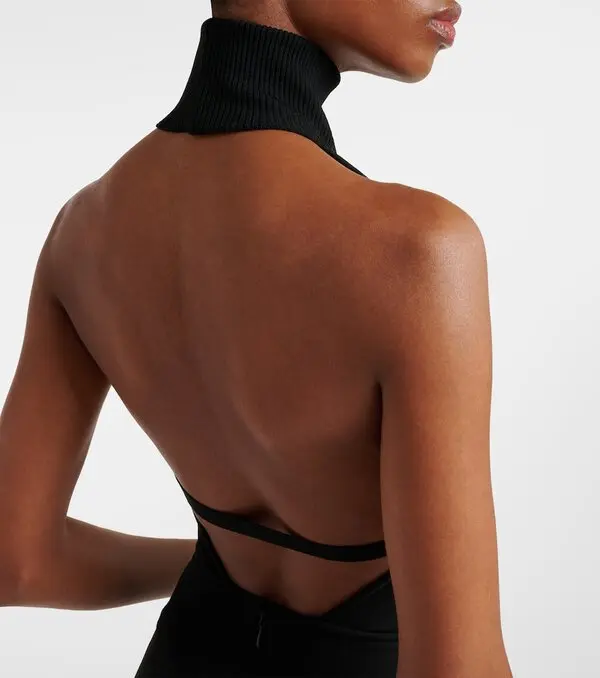 Max Mara Apogeo Knitted Turtleneck Bodysuit