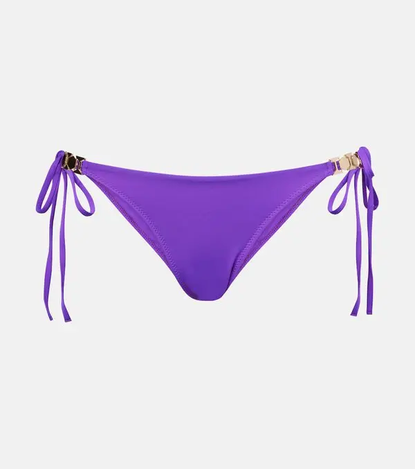 Melissa Odabash Anguila Bikini Bottom - Purple