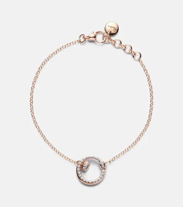 Pomellato Together 18kt Rose Chain Bracelet With Diamonds - Gold