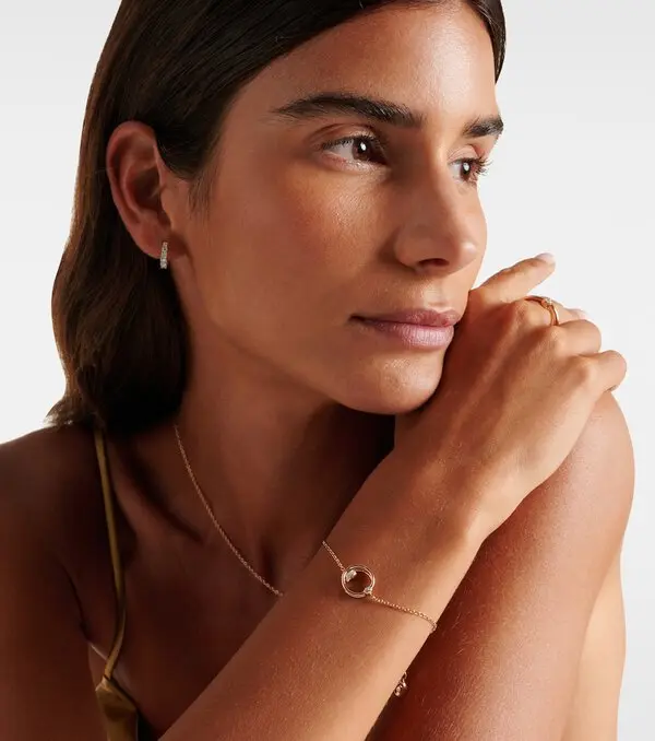 Pomellato Together 18kt Rose Chain Bracelet With Diamonds