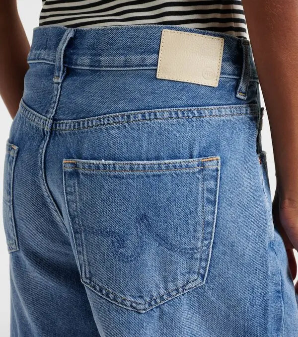 Ag Ex-boyfriend Denim Bermuda Shorts - Blue