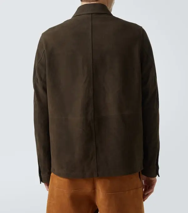 Frescobol Carioca Ravi Suede Overshirt