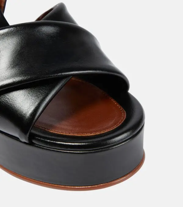 See By Chloé Lyna Satin Platform Sandals