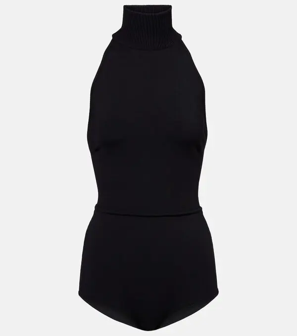 Max Mara Apogeo Knitted Turtleneck Bodysuit