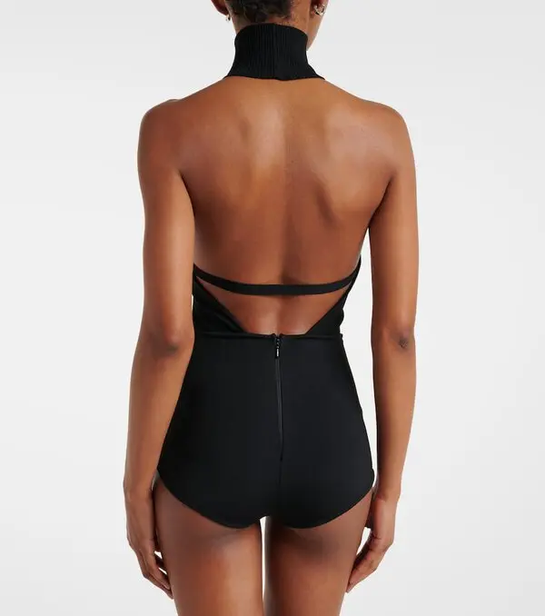 Max Mara Apogeo Knitted Turtleneck Bodysuit