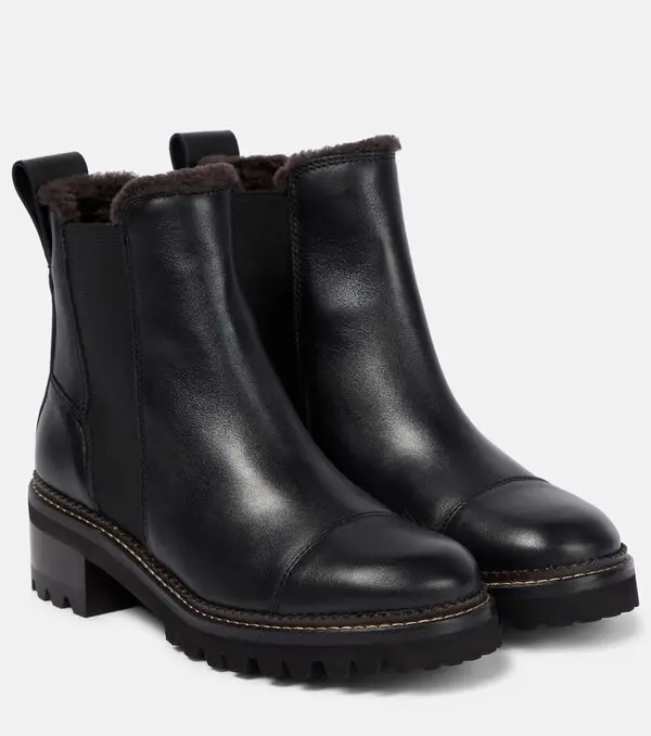 See By Chloé Mallory Leather Chelsea Boots