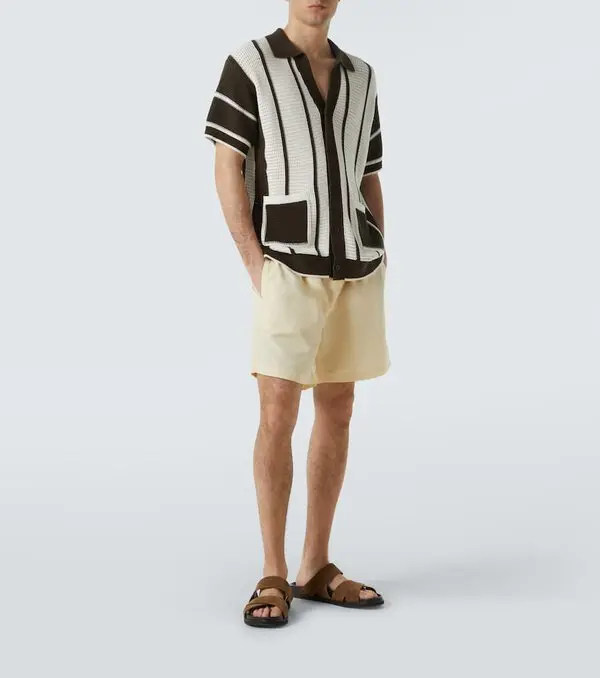 Frescobol Carioca Fabricio Crochet Cardigan