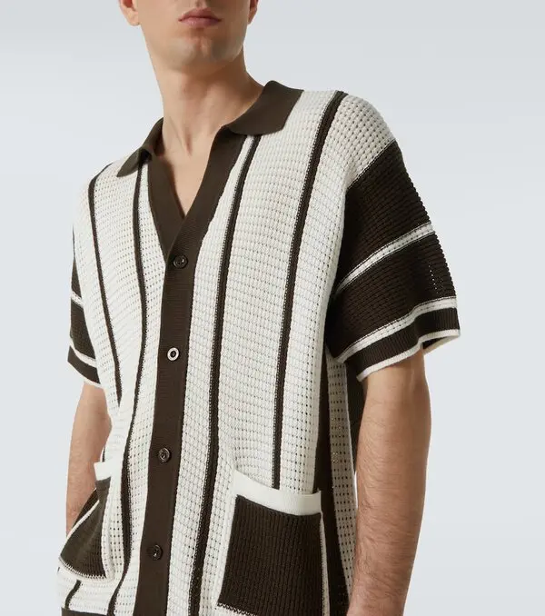 Frescobol Carioca Fabricio Crochet Cardigan