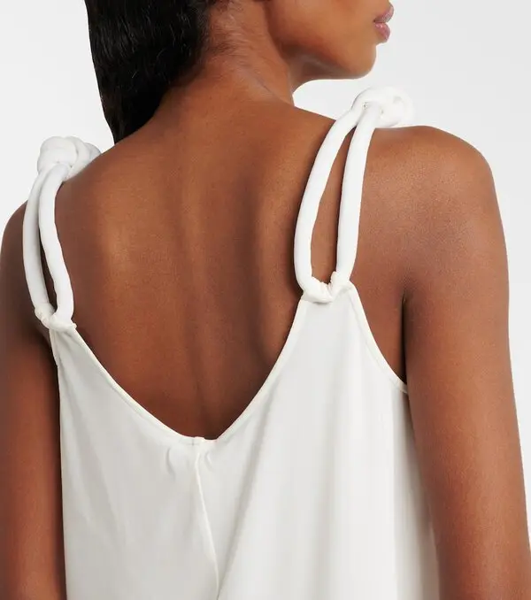 Max Mara Faida Gathered Jersey Top