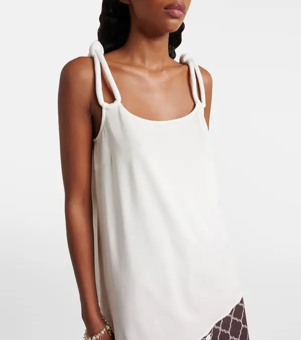 Max Mara Faida Gathered Jersey Top