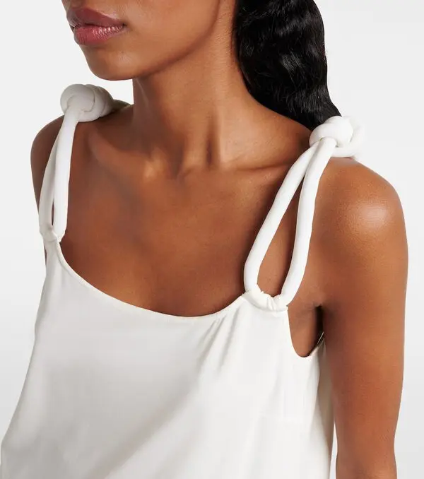Max Mara Faida Gathered Jersey Top