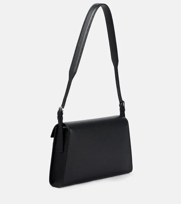 Savette Symmetry 26 Leather Shoulder Bag - Black