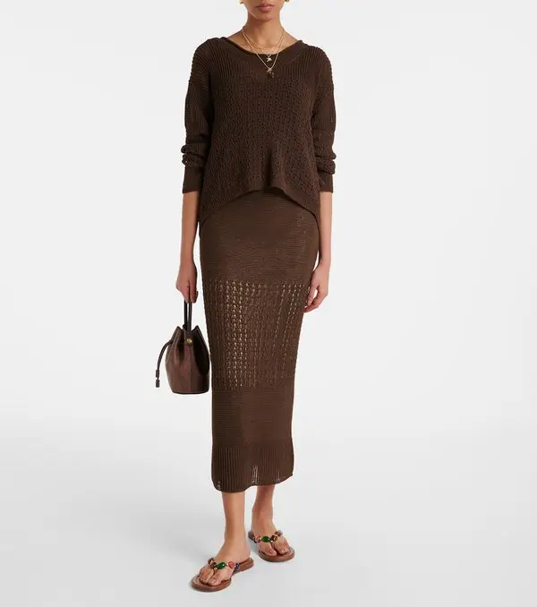 Max Mara Paggi Cotton-blend Sweater